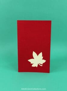 Easy Fall Card: Autumn Tree Pop-Up Handmade Greeting Card
