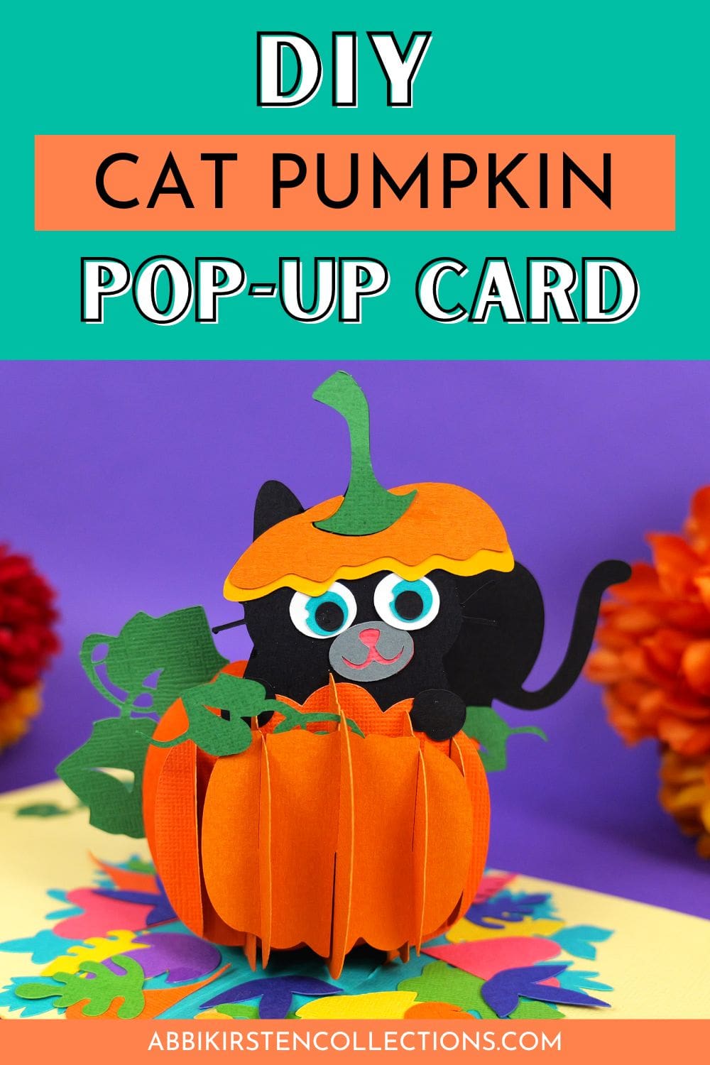 DIY Pop-Up Pumpkin Card Craft For Halloween