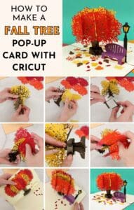 Easy Fall Card: Autumn Tree Pop-Up Handmade Greeting Card