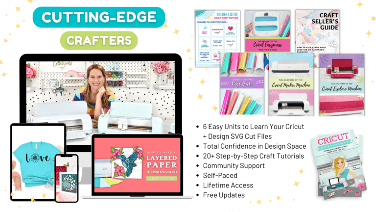 Cricut Course: Cutting-Edge Crafters by Abbi Kirsten