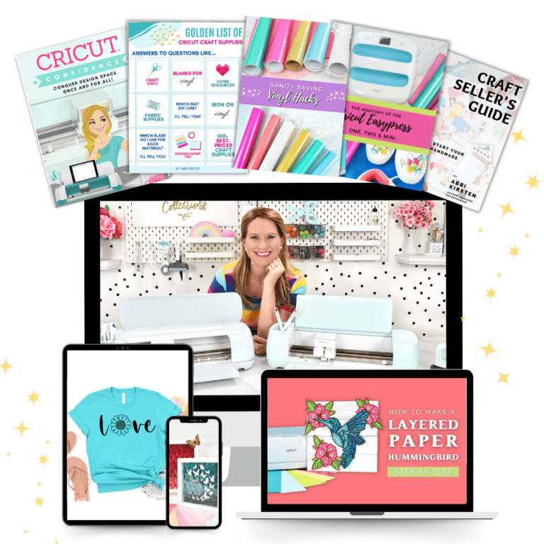 Cricut Course: Cutting-Edge Crafters by Abbi Kirsten